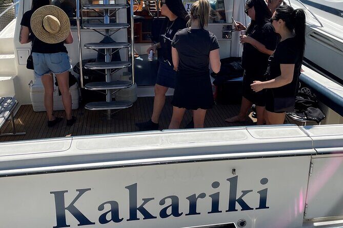 Evening Lake Taup Boat Charter Kakariki Catamaran - The Value Proposition
