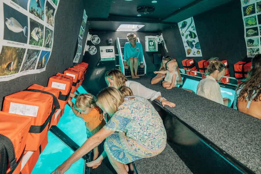 Exmouth: Ningaloo Semi-Submersible Glass Bottom Boat Tour - Key Points