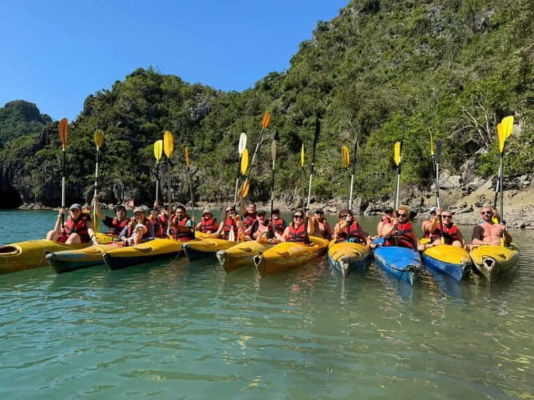 From Cat Ba: Lan Ha Bay Day Cruise with Kayaking and Lunch - The Practical Details: What’s Included and What’s Not