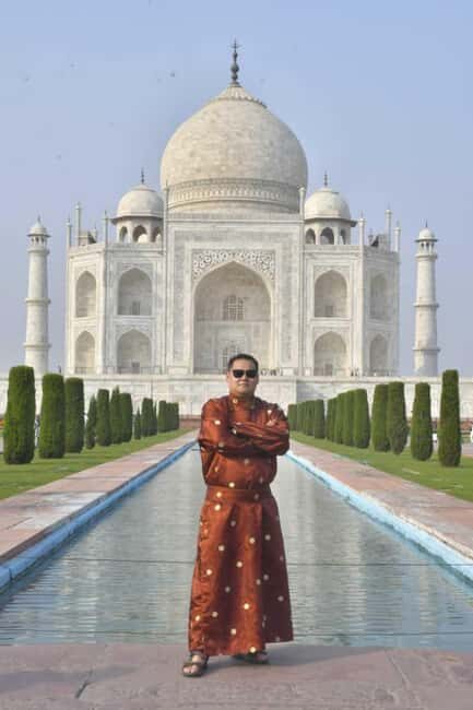 From New Delhi: Sunrise tour of Taj Mahal with Jaipur drop. - Key Points