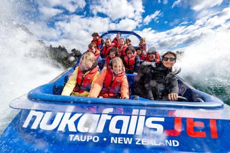 From Rotorua - WAI-O-TAPU - WAIKITE Pool & HUKA FALLS Cruise - Practical Details and Value