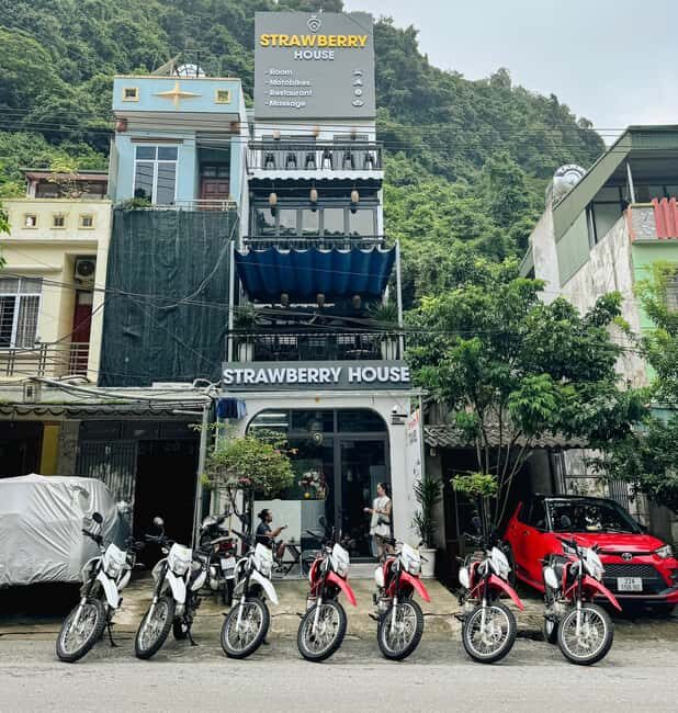 From Sapa to Ha Giang Loop tour 3D2N with Strawberry - Day 1: Ha Giang to Du Gia - A Scenic Ride through Mountainous Terrain