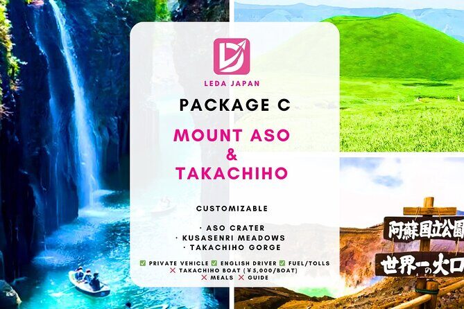 Fukuoka Mt Aso Yufuin Private Transportation English Driver - The Sum Up