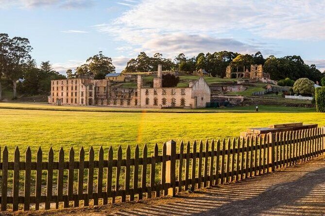 Full-Day Guided Port Arthur Day Tour & Tessellated Pavement - The Scenic Ferry and Coastal Views