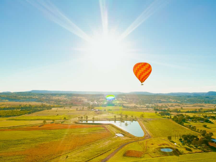 Gold Coast: Hot Air Balloon Flight+Vineyard Breakfast+Alpaca - The Vineyard Breakfast & Wine Tasting