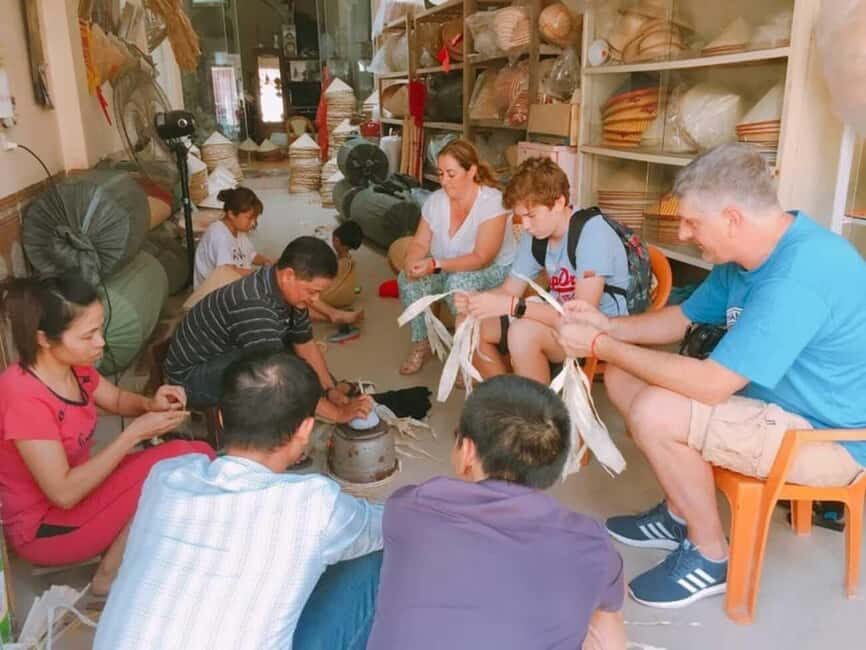 Ha Noi: A tour of the conical hat and incense villages - The Art of Conical Hat Making in Chuong Village