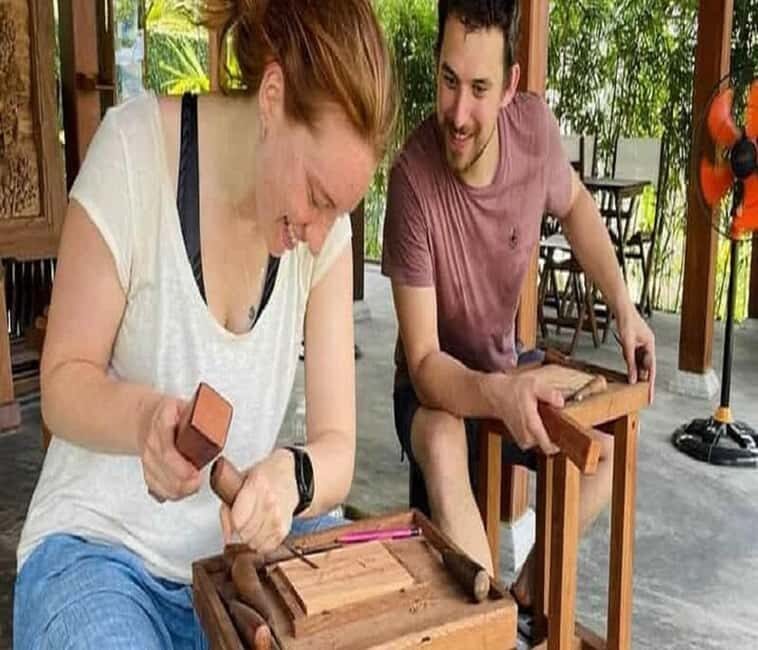 Hoi An Rickshaw Riding/Carpentry Class by Cruise & Foodie - The Authenticity and Value of the Experience