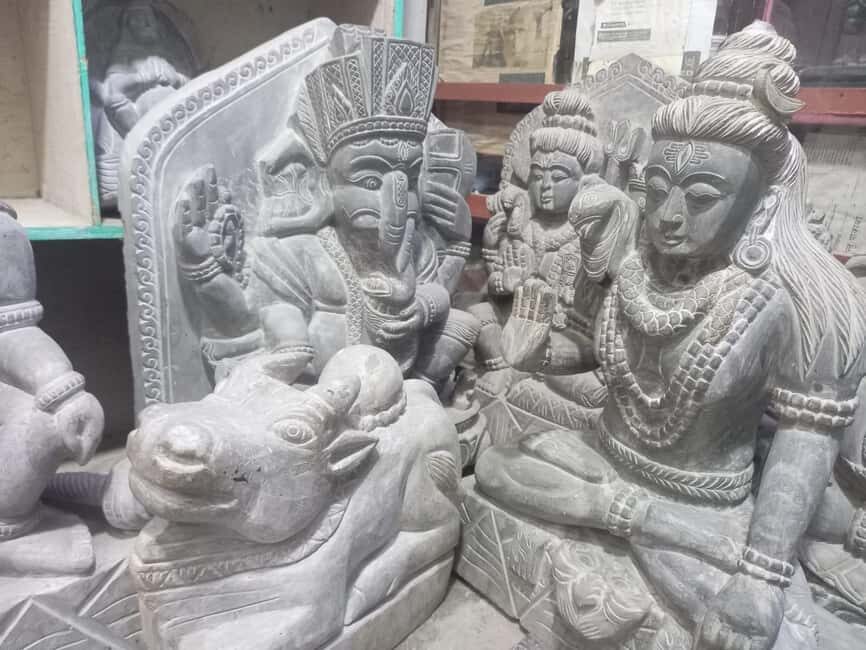 Kathmandu: Patan Durbar Square Tour & Stone Carving Workshop - Observing Artisans at Work