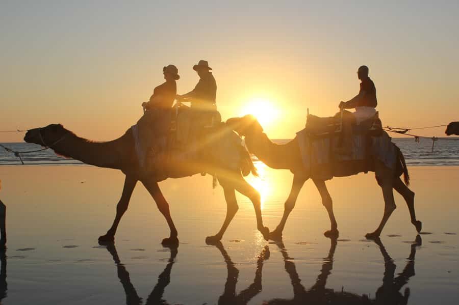 North of Rocks on Cable Beach: 1-Hour Sunset Camel Ride - Scenic Highlights and the Sunset