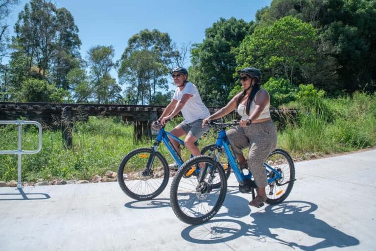 Northern Rivers Rail Trail: E-Bike Hire From Murwillumbah - The Itinerary: What to Expect