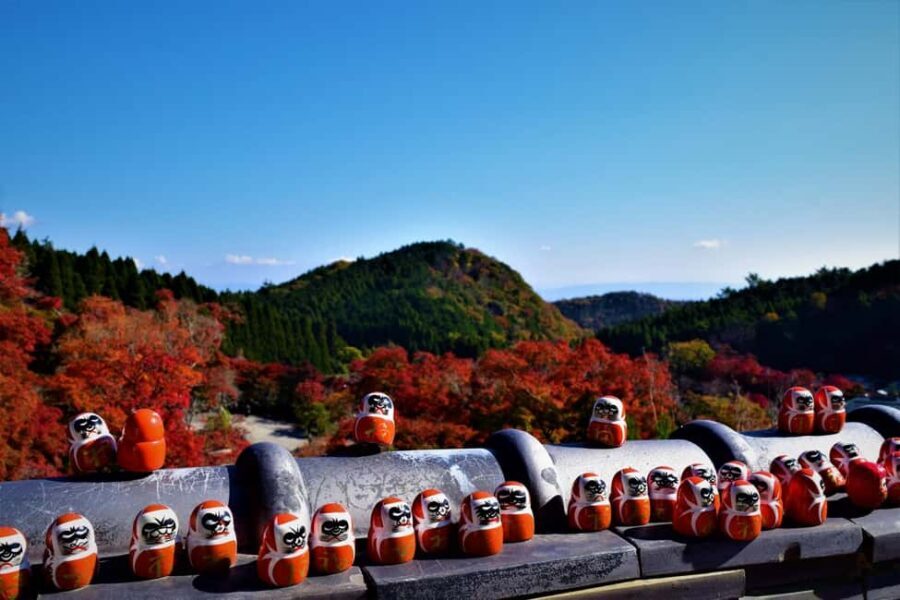 Osaka: Katsuo-ji Temple with Hundreds of Daruma Figures - Crossing the Mystical Bridge