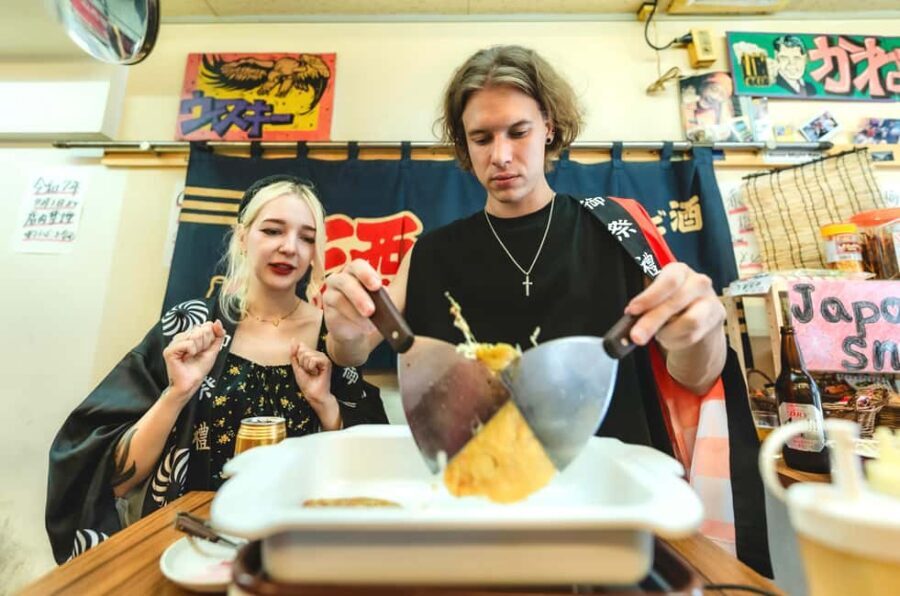 Osaka: Takoyaki Okonomiyaki Cooking class & Fes inDoutonbori - A Closer Look at What You Can Expect