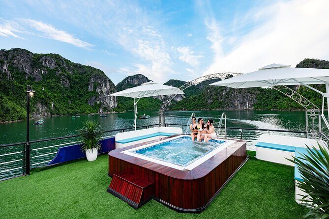 Sonata Cruise: Halong Bay Day Trip with Buffet and Jacuzzi Pool - What Real Travelers Say
