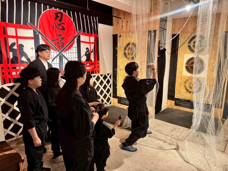 Tokyo: Ninja Experience Cafe Harajuku - The Training: Weapons and Techniques