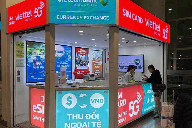 Vietnam 7 Day 30GB Tourist SIM Rental - What to Expect at Noi Bai Airport