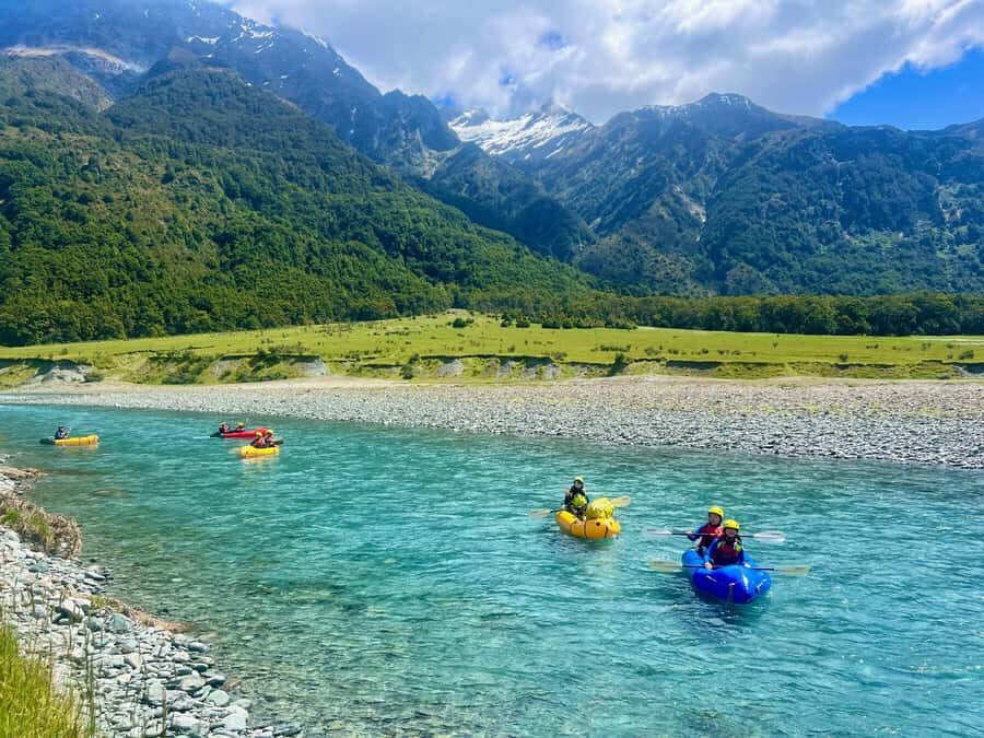 Wanaka: Full-Day Guided Packrafting Tour with Lunch - The Itinerary in Detail