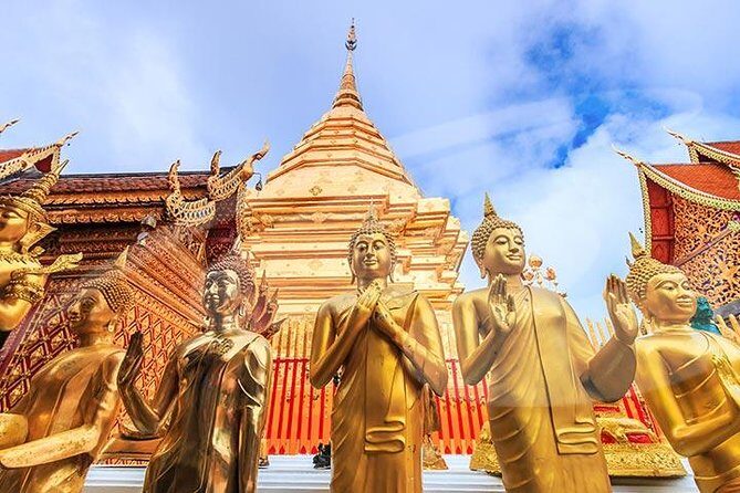 Wat Doi Suthep Temple and White Meo Hilltribe Village Half-Day Tour from Chiang Mai - Transportation and Practicalities