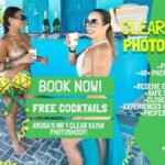 #1 SAFE Clear Kayak Aruba Photo+Video FREE Cocktail Edits in 24hr - The Value of the Aruba Kayak Photoshoot