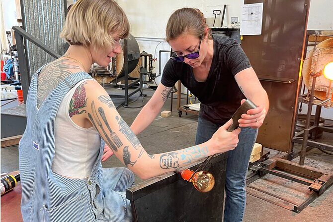 2 Hours Pint or Stemless Wine Glass Blowing Class - The Value of the Experience