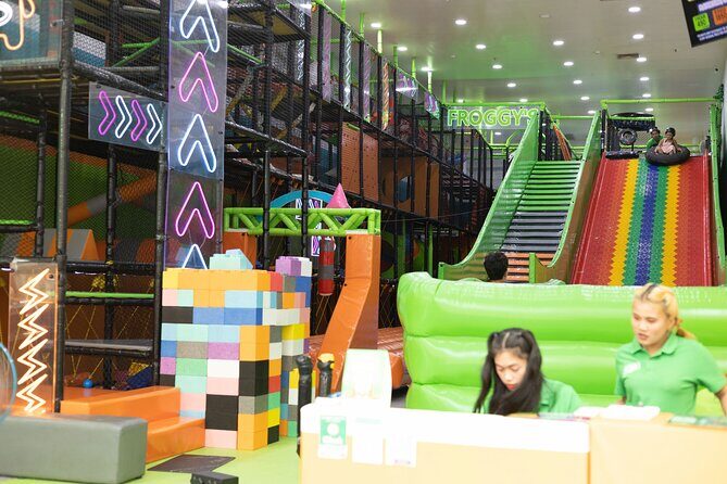 2 Hours Trampoline, Playground, Rope Park and Game Card 1500 baht - The Experience Itself: How It Feels