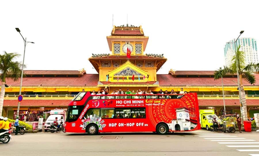 24H SAIGON-CHO LON CHINATOWN CITY TOUR HOP ON - HOP OFF BUS - Deep Dive into the Stops