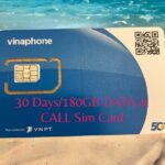 30 Days 180GB Data and Call SIM card Vietnam - Key Points