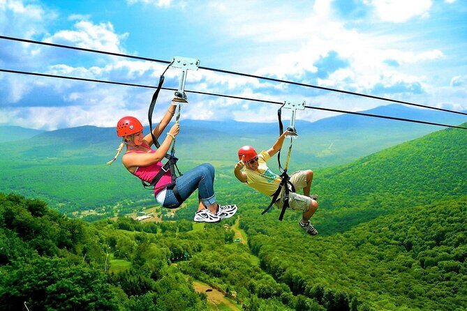 30 Minutes of Longest Zipline in the Caribbean in Punta Cana - The Guides and Safety
