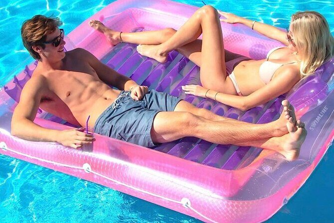 60 Minute Drone and Video Private Party Float Photoshoot - The Experience: A Visual and Relaxing Tour