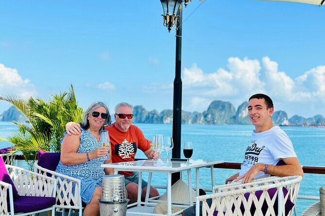 Admire Halong Bays Beauty on Iris Cruise Luxury Day Trip - The Sum Up