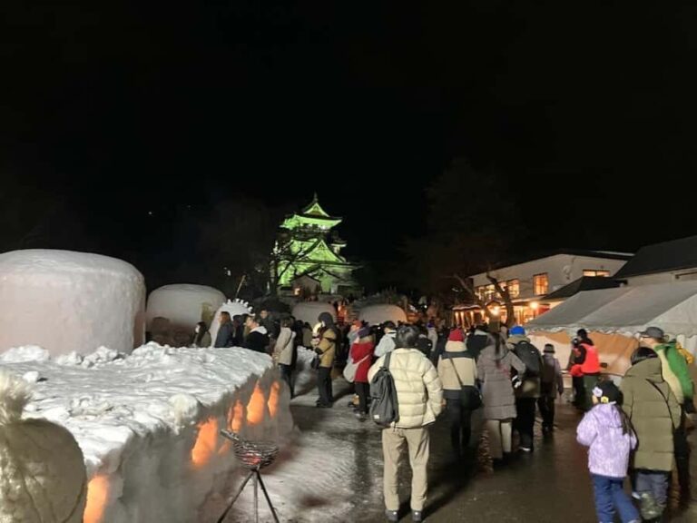 Akita: Tour of Yokote Winter Festival with licensed guide - The Itinerary: What to Expect