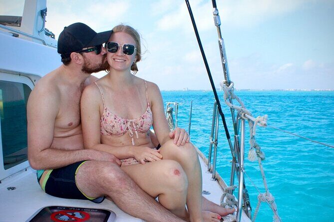 All-Inclusive Premium Catamaran Fiesta to Isla Mujeres - The Cruise to Isla Mujeres: Fun on the Water