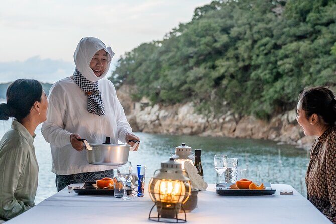 Ama Butlers Service and Shimas Seafood on a Private Beach - Who Will Love This Tour?