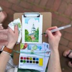 Annapolis: Outdoor Painting Activity at MD State House - The Artistic Process