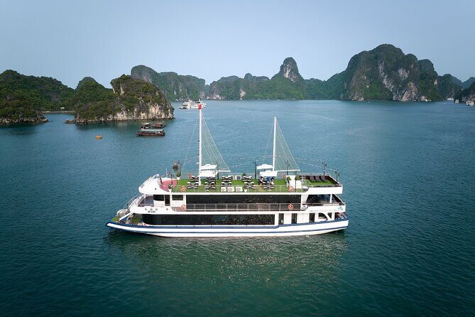 Arcady Halong 5 Star Day Cruise: Buffet Lunch and Sunset Party - The Itinerary in Detail