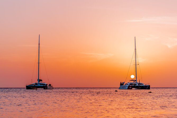 Aruba Sunset Sail with Appetizers and Open Bar - Frequently Asked Questions