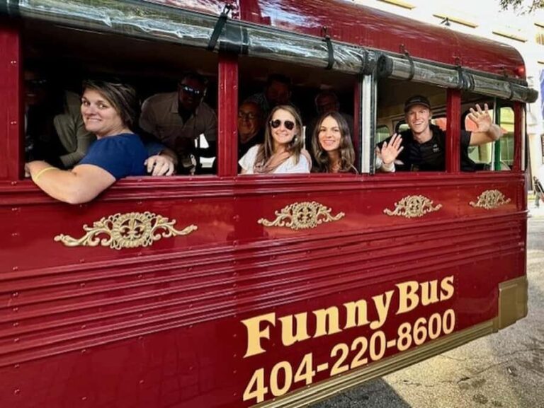 Atlanta: Funny Bus Comedy City Tour - The Itinerary: What to Expect
