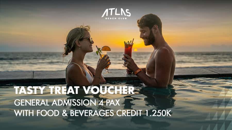 Atlas Beach Club Bali: One Day Pass / F&B Credit Voucher - Real Guest Experiences and Insights