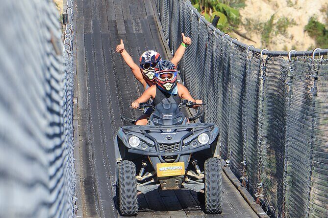 ATV Off-Road Experience: Cross the Wooden Bridge, Feel the Thrill - The Itinerary in Detail