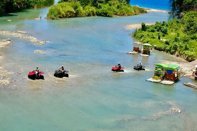 ATV Ride Blue Hole and Bamboo Rafting Tour - What to Expect: A Step-by-Step Breakdown