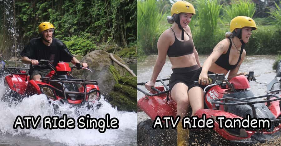 Bali: ATV Ride Adventure with track river bank, dense forest - The Sum Up
