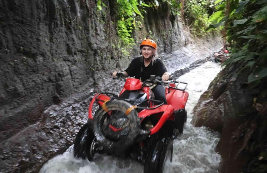Bali: ATV Ride with Waterfall and Cave Visit with Lunch - The Itinerary in Detail