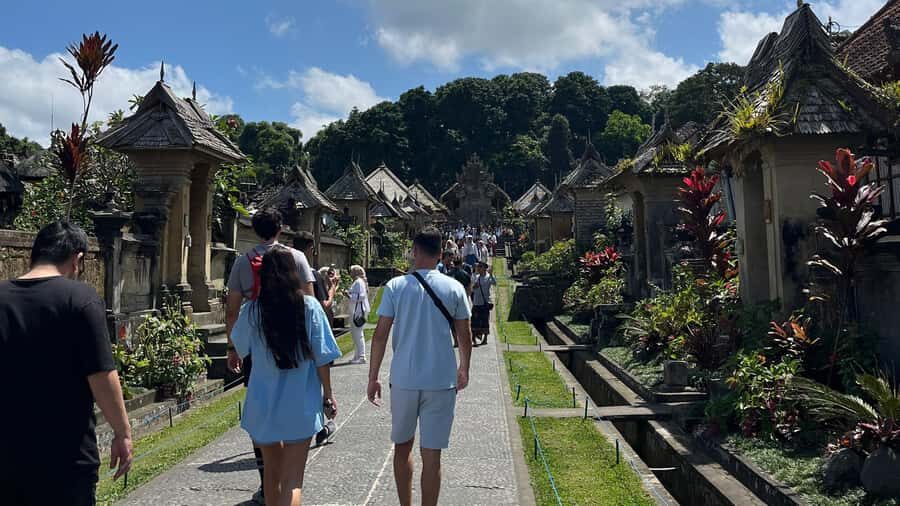 Bali: Besakih temple, Tukad Cepung waterfall, Penglipuran - Transportation and Group Dynamics