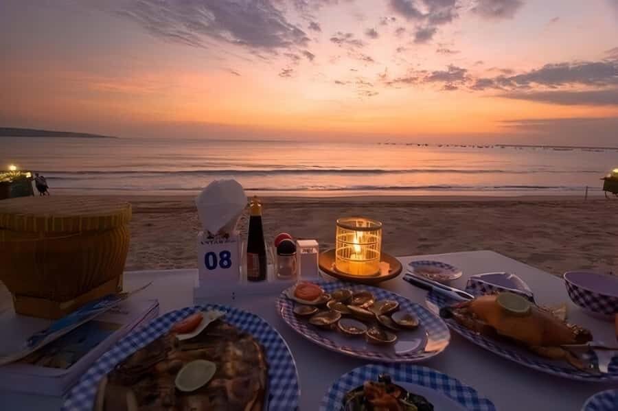 Bali: Jimbaran Beach Seafood Dinner Package with Sunset - A Close Look at the Experience