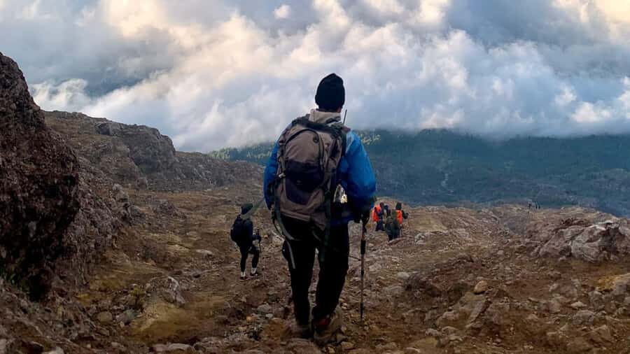 Bali: Mount Agung Sunrise Trekking Tour with Hotel Pickup - The Trail and the Climb