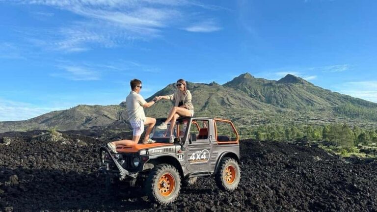 Bali: Mount Batur Day Jeep Tour and Cretya Infinity Pool - Itinerary Breakdown