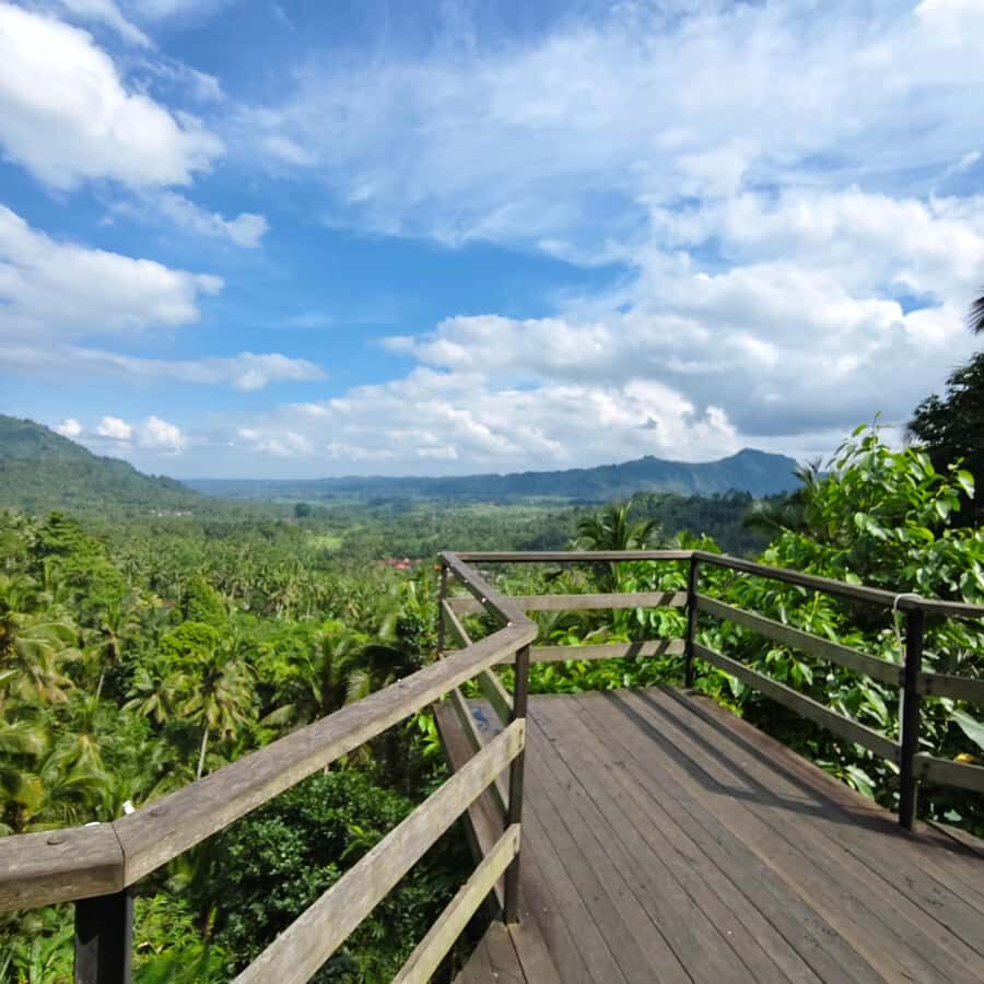Bali: Sidemen Waterfall tour and temple purification - The Waterfall: Gembleng Waterfall