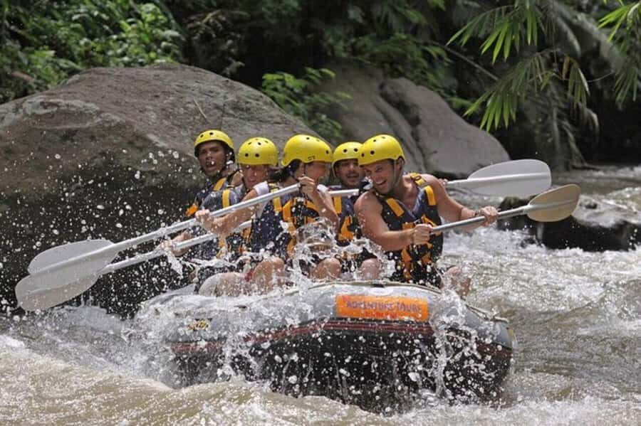 Bali: Telaga Waja White Water River Guided Rafting & Lunch - The Lunch & Relaxation