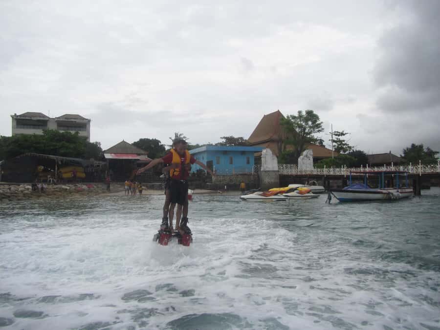 Bali watersport:Parasailing Adventure, Jet Ski, Flying Board - The Value of the Tour