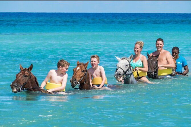 Bamboo Rafting & Horseback -dunns river Transportation Included - What’s Included and What’s Not