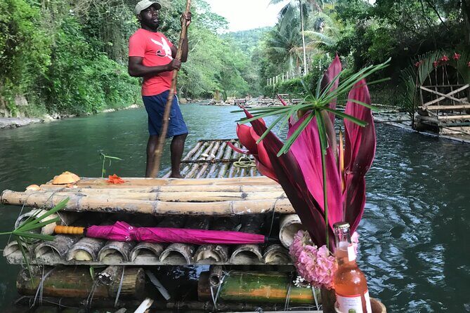 Bamboo rafting with limestone foot massage. - Transportation and Comfort